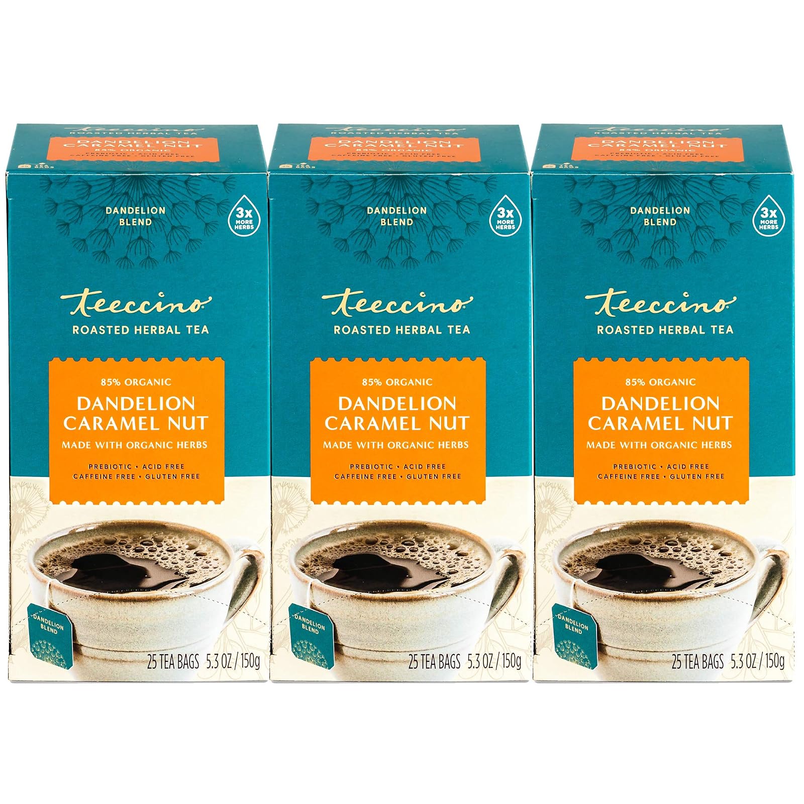 Teeccino herbal tea for relaxation