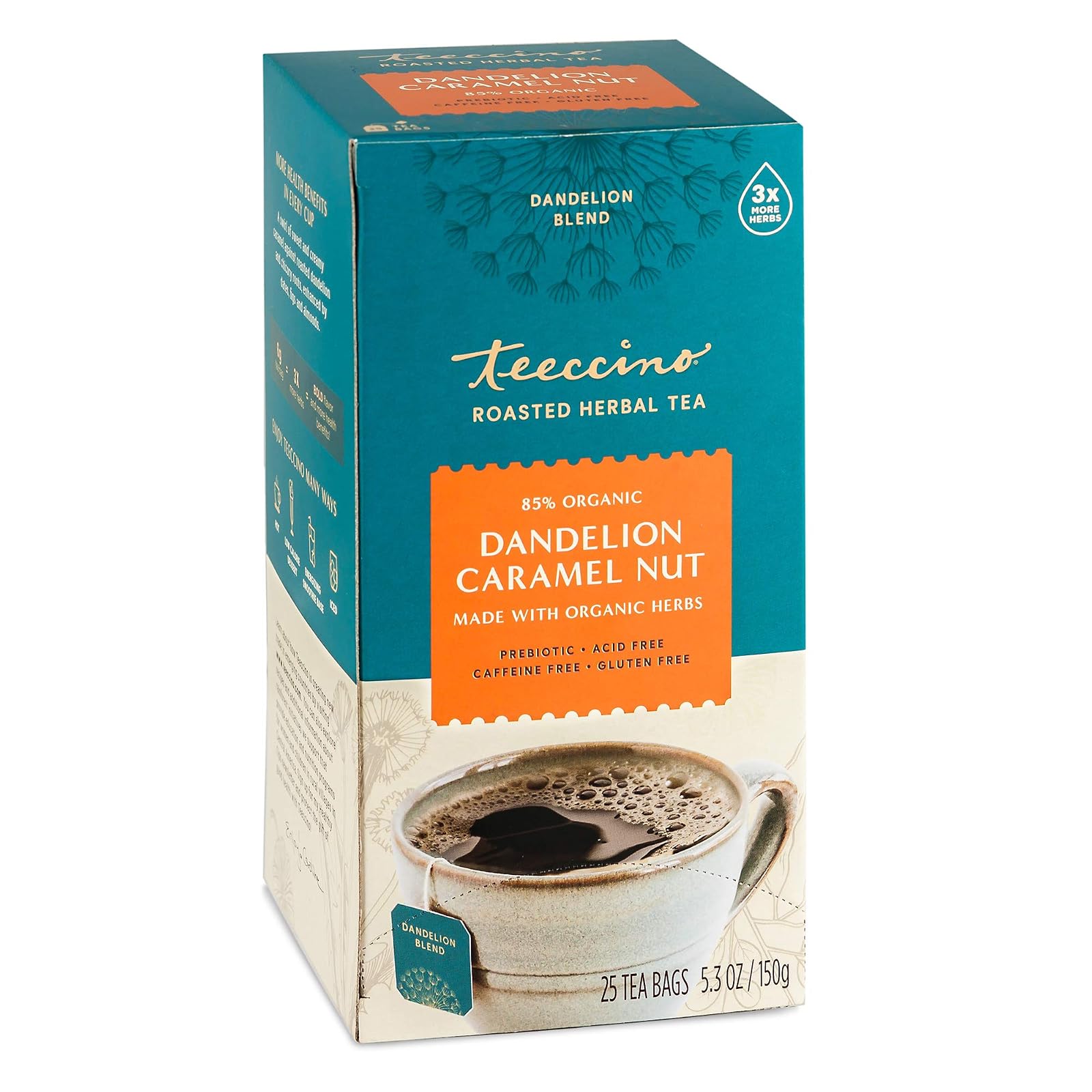 Teeccino herbal tea for relaxation