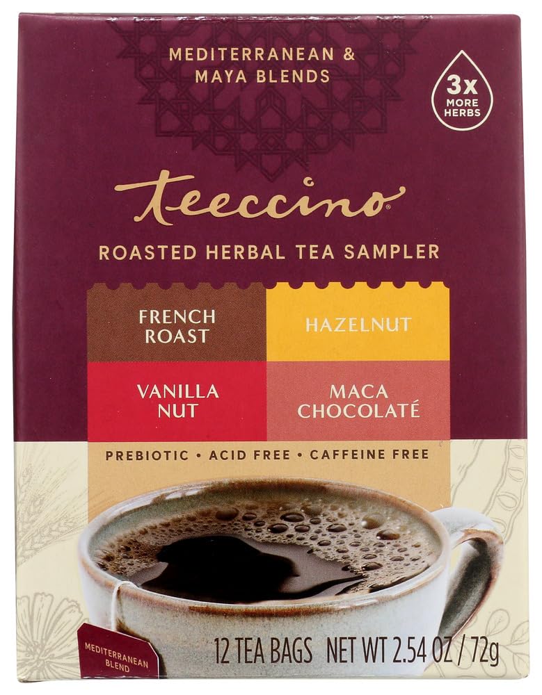 Teeccino herbal tea sampler pack