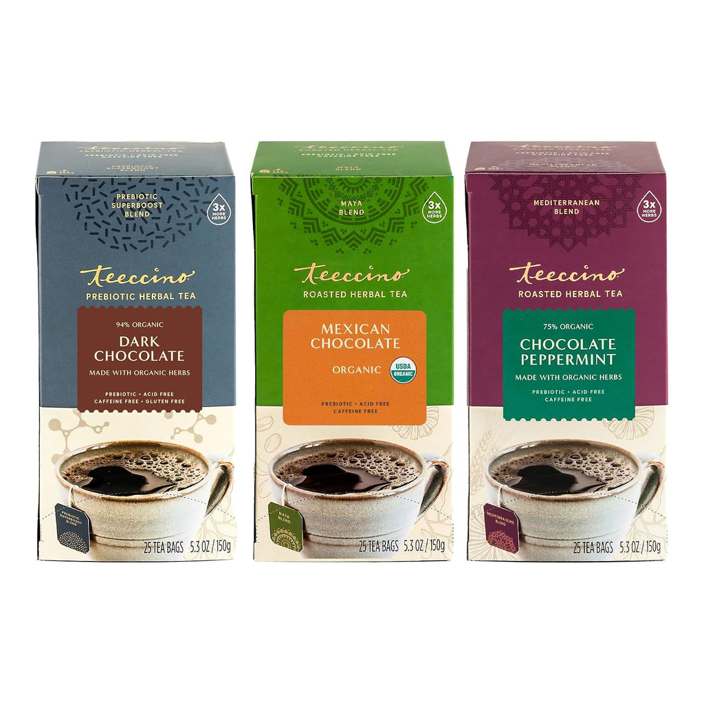 Teeccino herbal tea variety pack