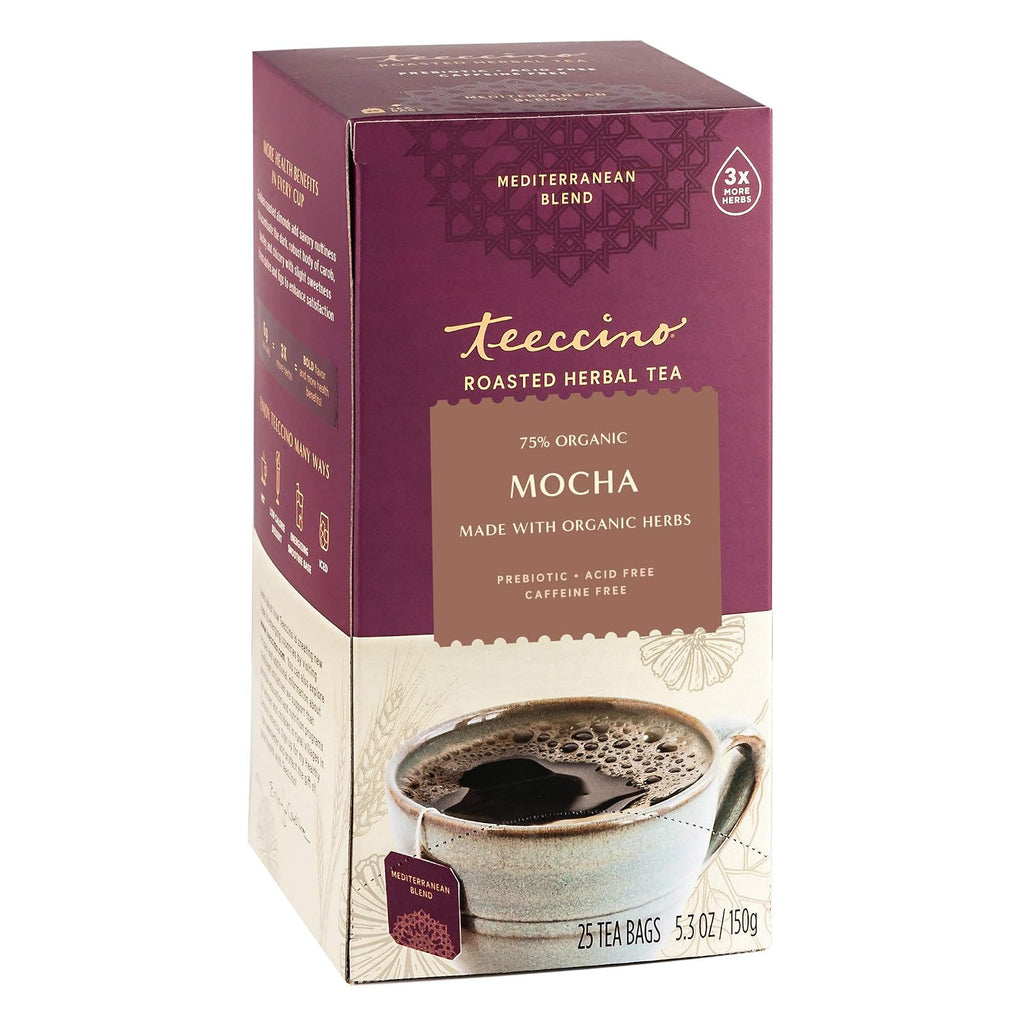 Teeccino mocha herbal tea bags