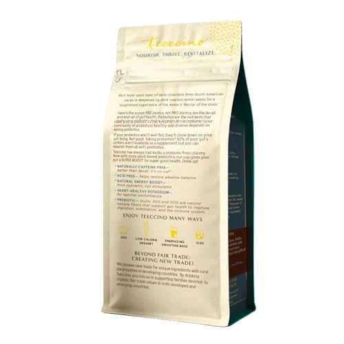 Teeccino prebiotic supplement for energy