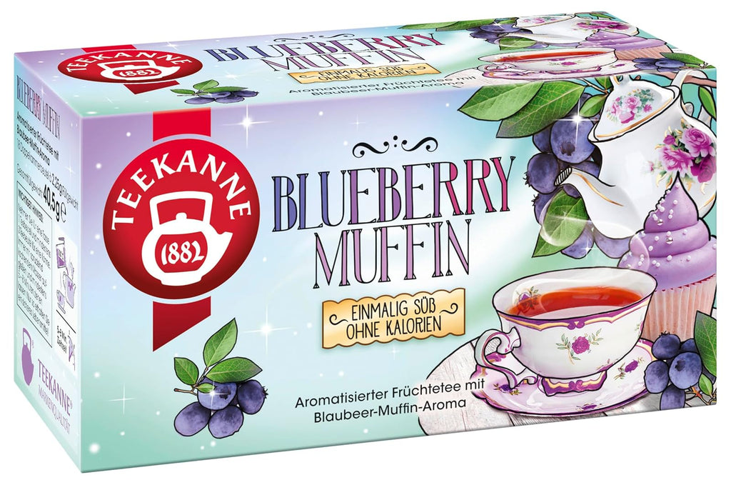Teekanne blueberry muffin herbal tea
