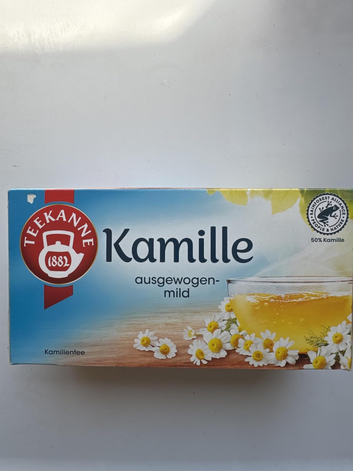Teekanne chamomile tea bags for relaxation