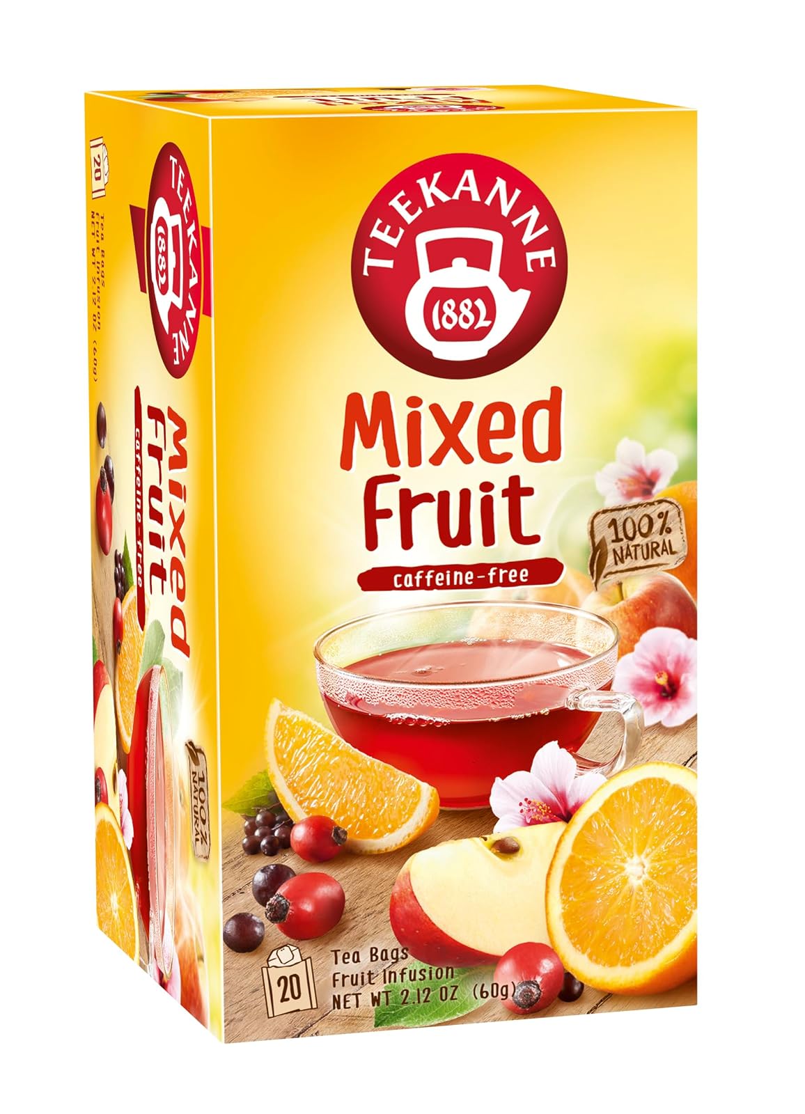 Teekanne mixed fruit herbal tea bags