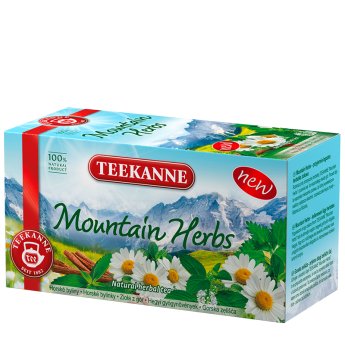 Teekanne Mountain Herbs herbal tea bags