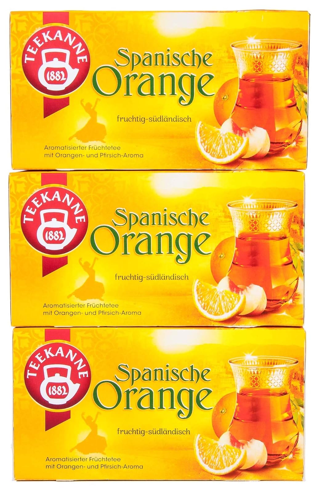 Teekanne Spanish Orange herbal tea bags