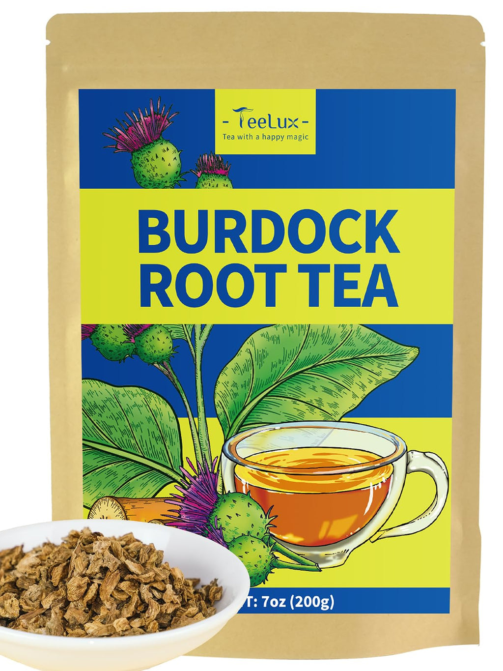 TeeLux Burdock Root Tea benefits