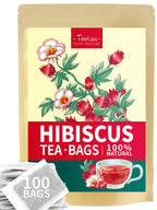 TeeLux hibiscus tea bags caffeine free