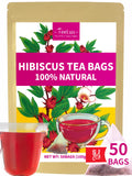 TeeLux hibiscus tea bags for relaxation