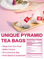 TeeLux hibiscus tea bags for wellness