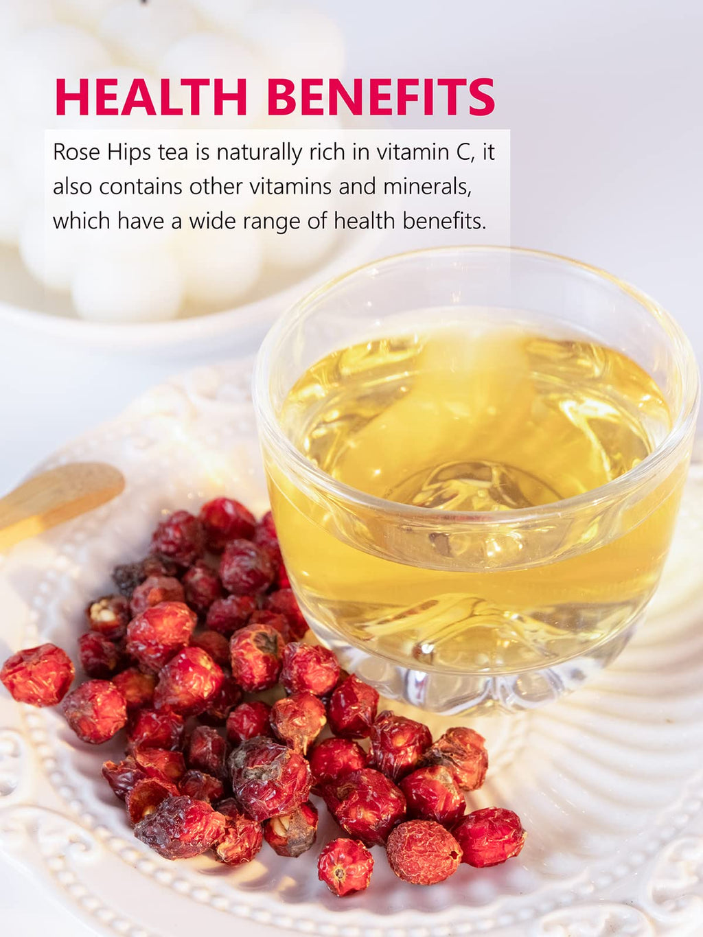 TeeLux loose leaf rosehip tea