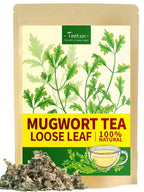 TeeLux mugwort tea loose leaf benefits