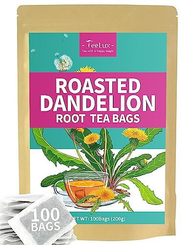 TeeLux roasted dandelion root tea bags