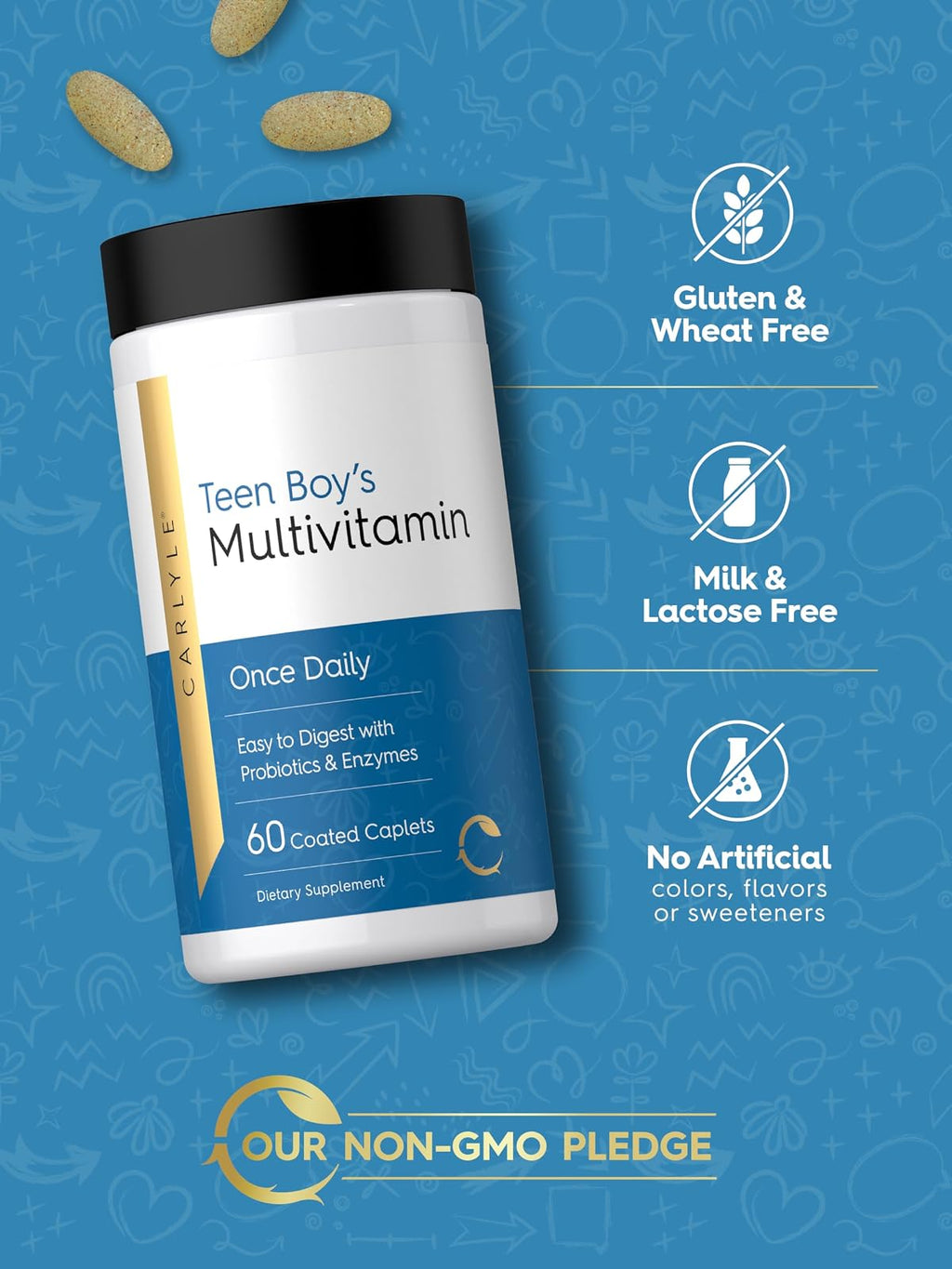 teen boy health support vitamins