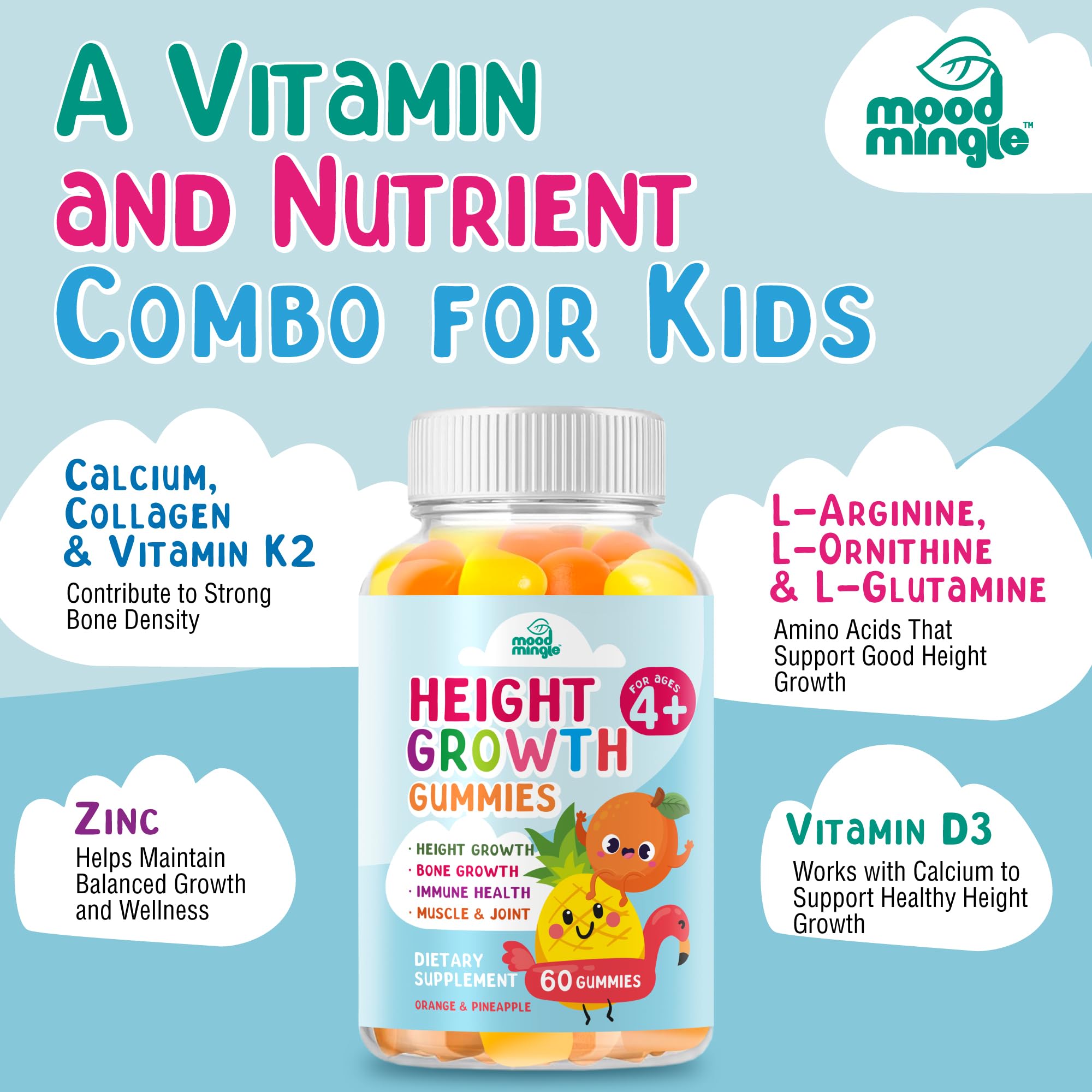 Teen height enhancement gummies