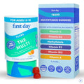 Teen multivitamin gummy for growth
