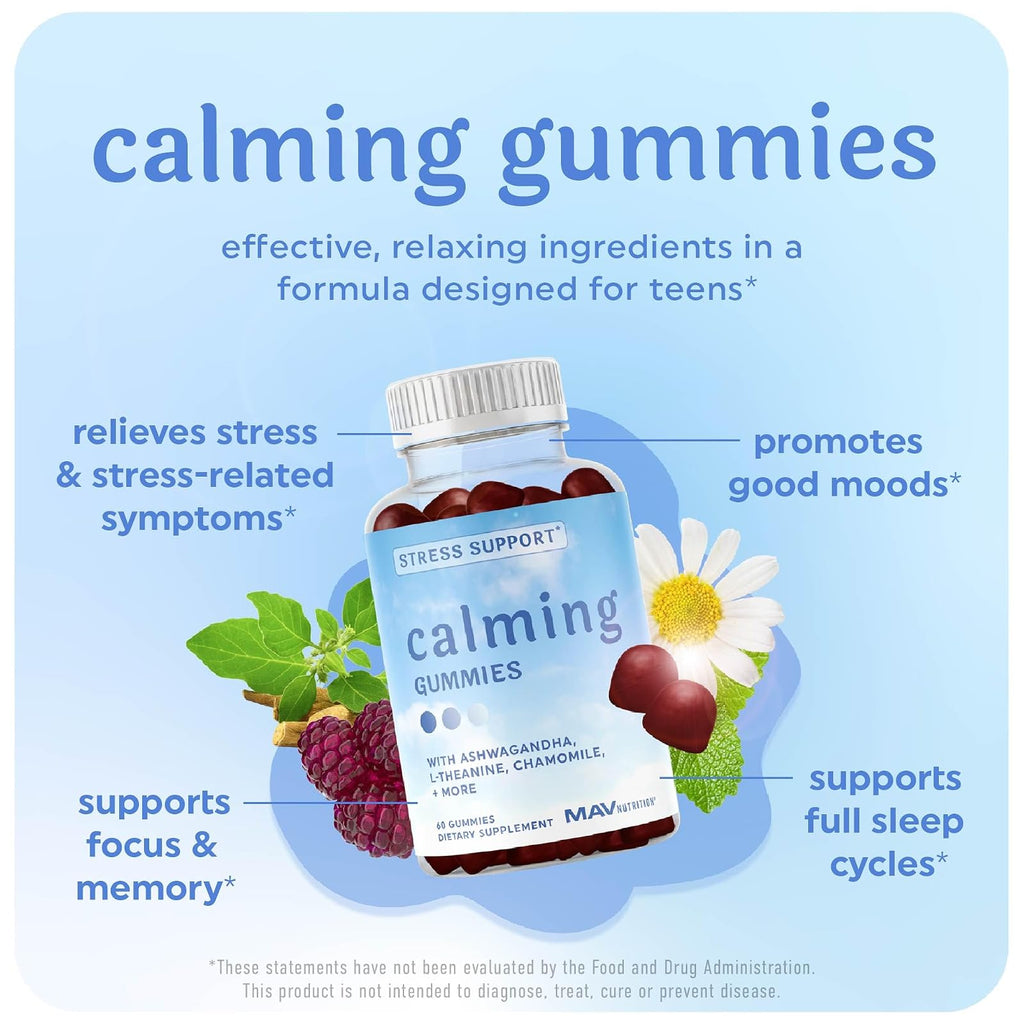 Teen multivitamins for stress management