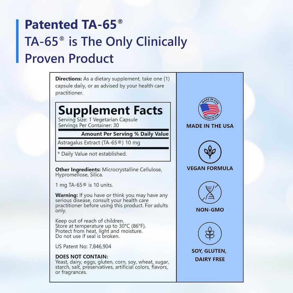 telomerase activation for vitality