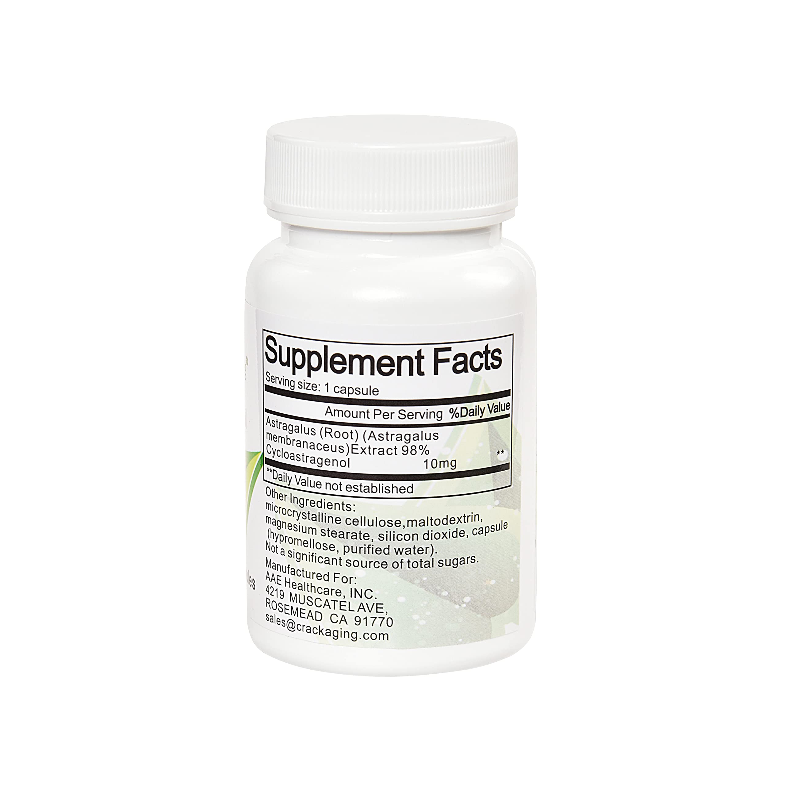 Telomere activator health supplements