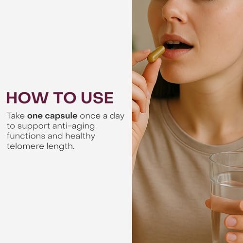 Telomere length supplement for seniors