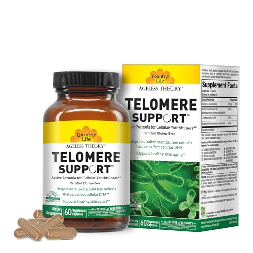 telomere support vegan capsules for health