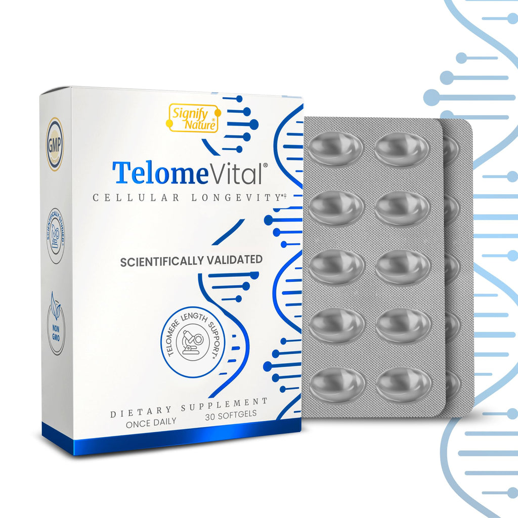 TelomeVital anti-aging supplement benefits