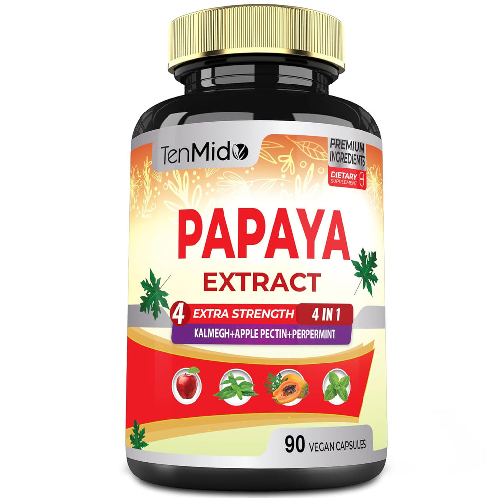 Temido papaya leaf extract capsules