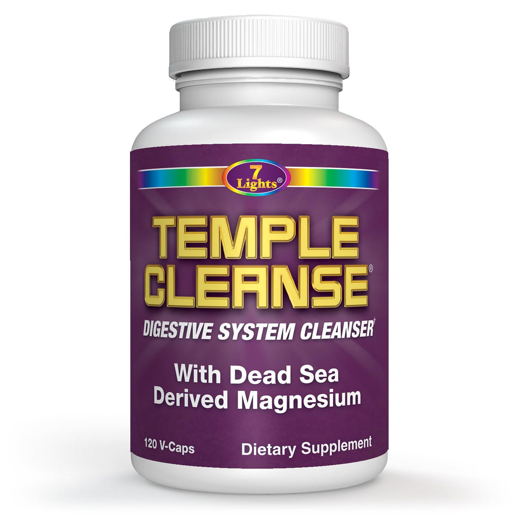 Temple Cleanse detox tea capsules