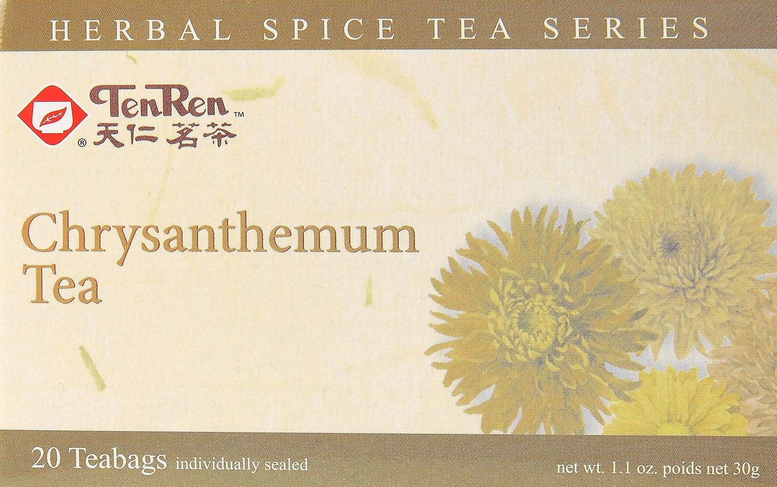 Ten Ren chrysanthemum tea bags
