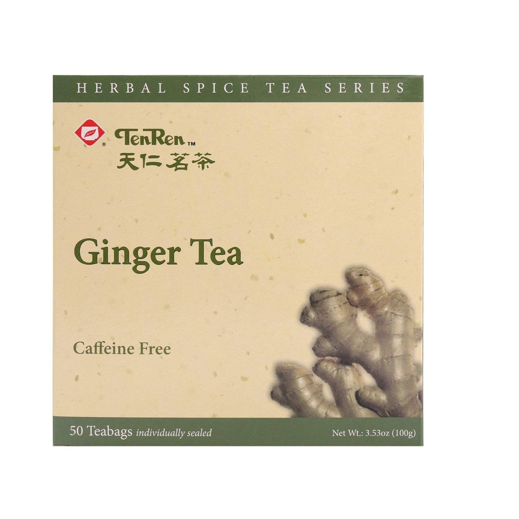 Ten Ren ginger tea teabags