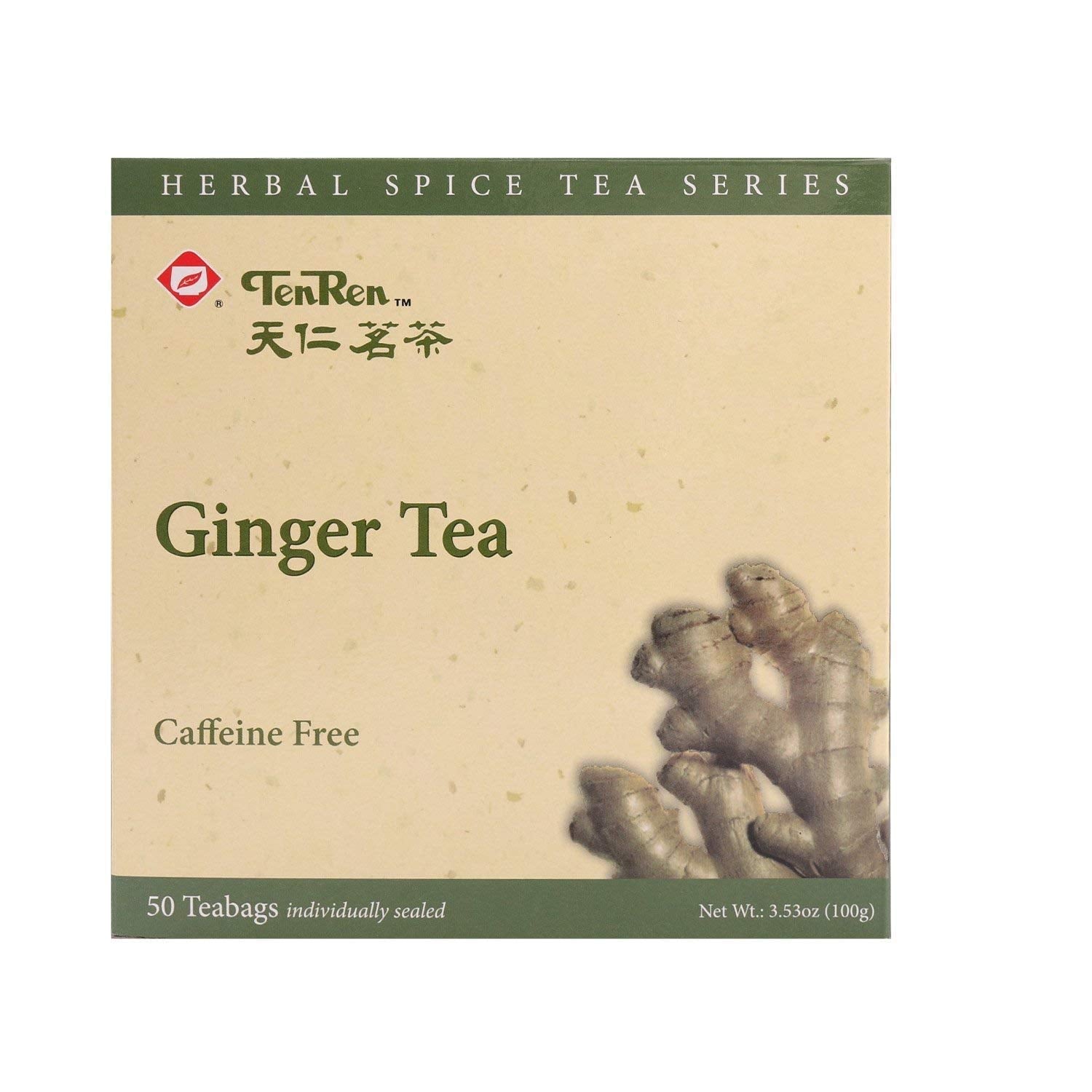 Ten Ren ginger tea teabags