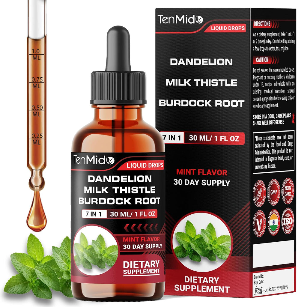 Tenmido dandelion root extract drops