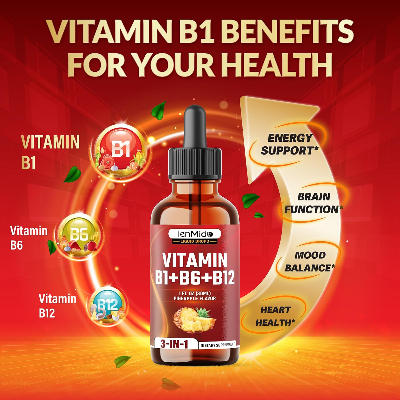 Tenmido liquid drops for healthy skin