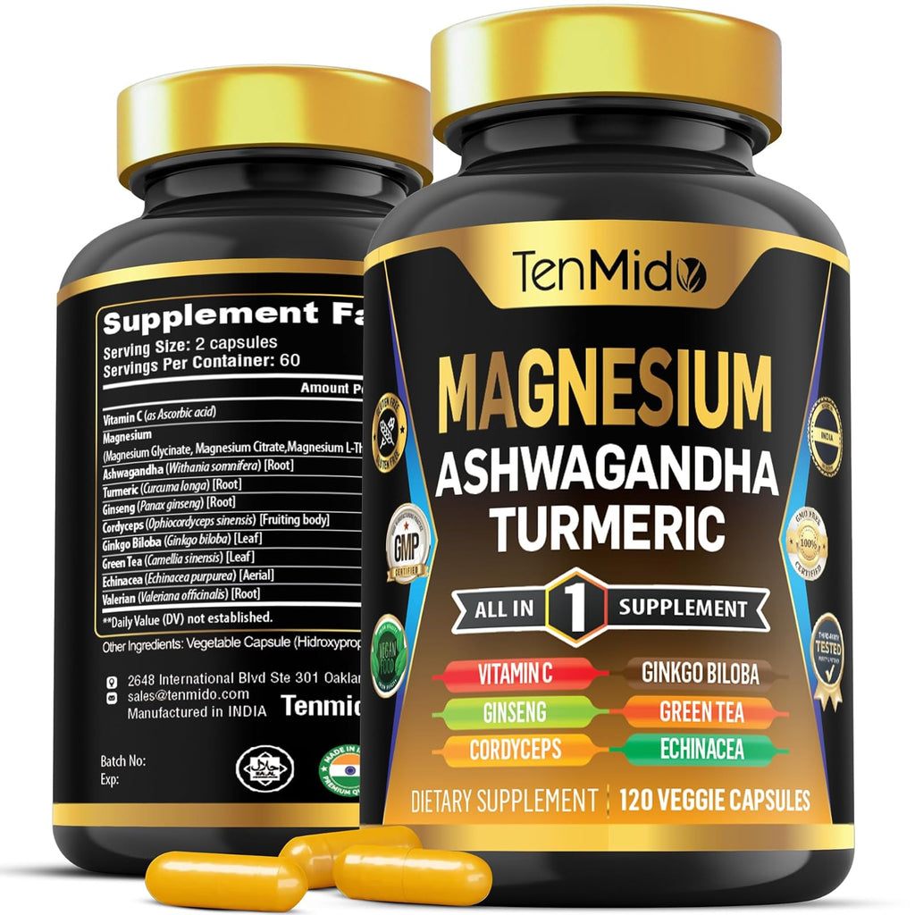 Tenmido magnesium supplement for relaxation
