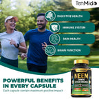 Tenmido neem capsules for vitality
