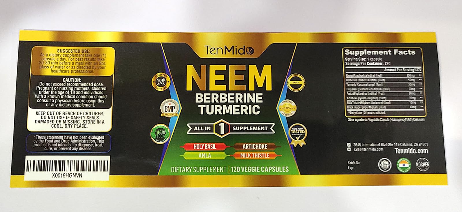 Tenmido neem leaf health benefits