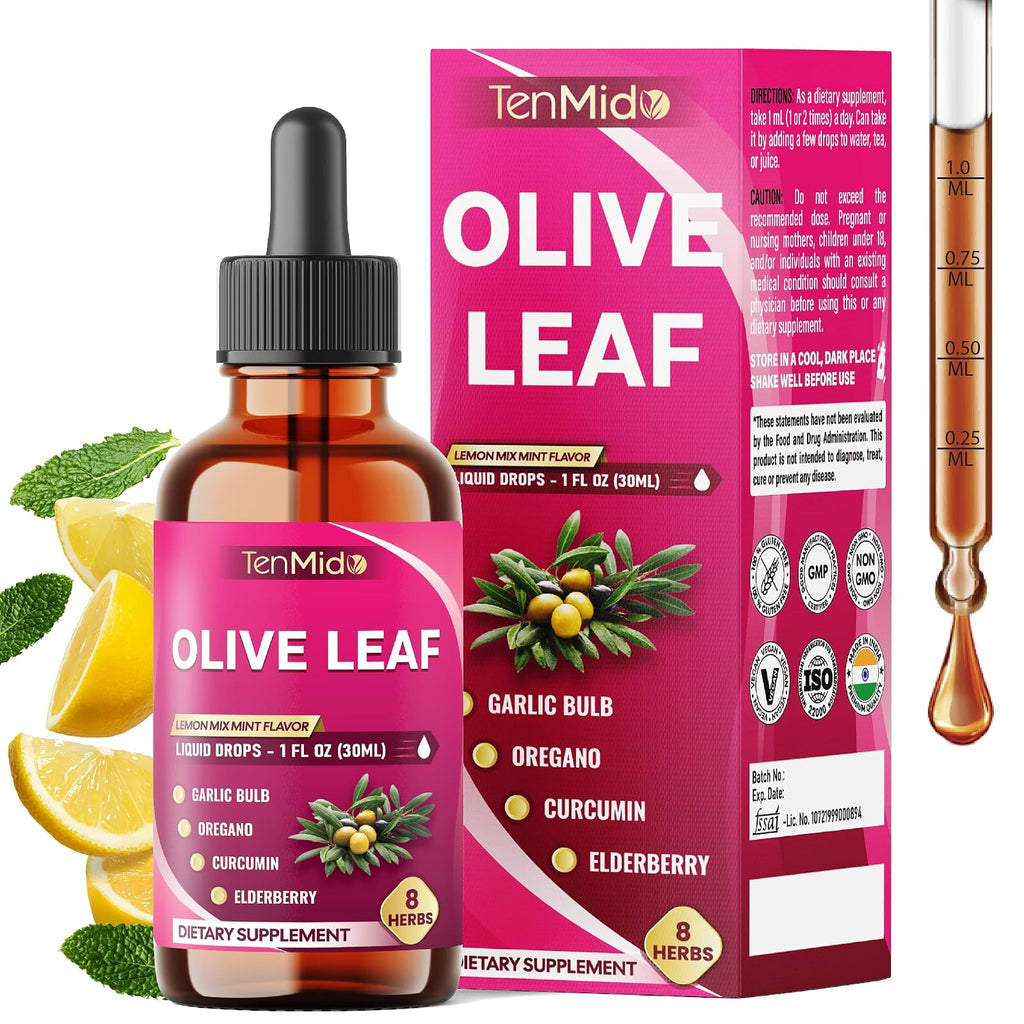 Tenmido olive leaf extract benefits