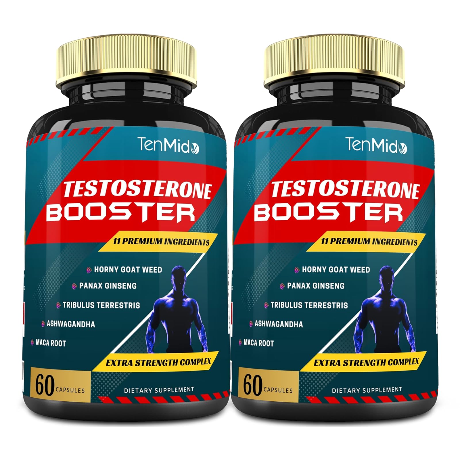 Tenmido testosterone booster 60 capsules