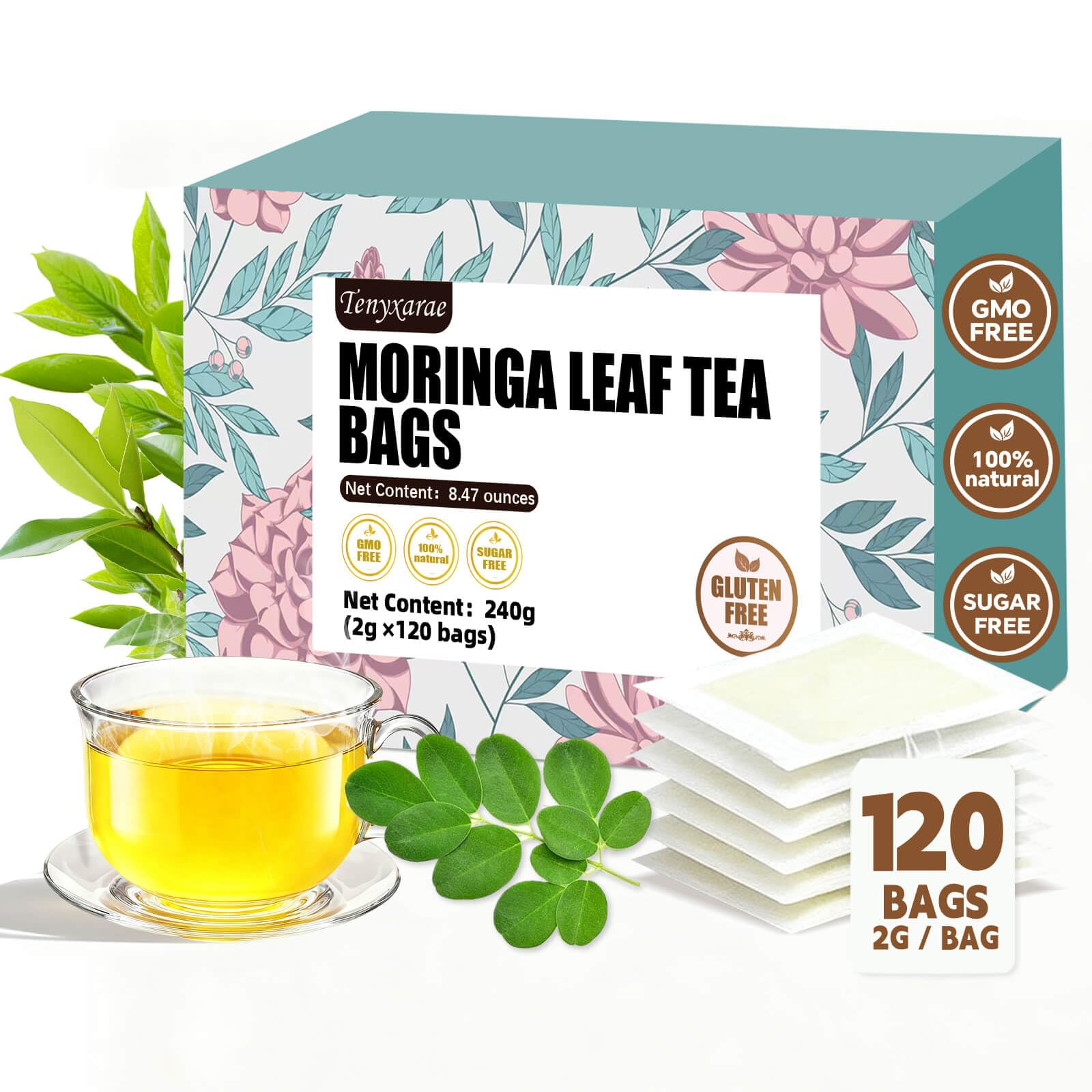 Tenyxarae Moringa tea bags