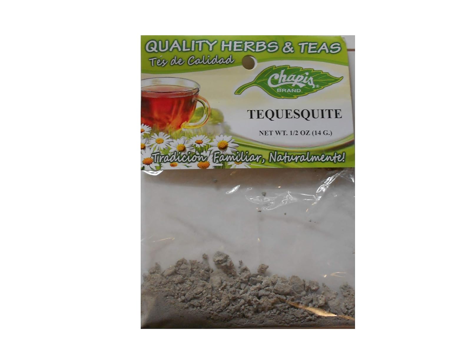 Tequesquite herbal tea for relaxation
