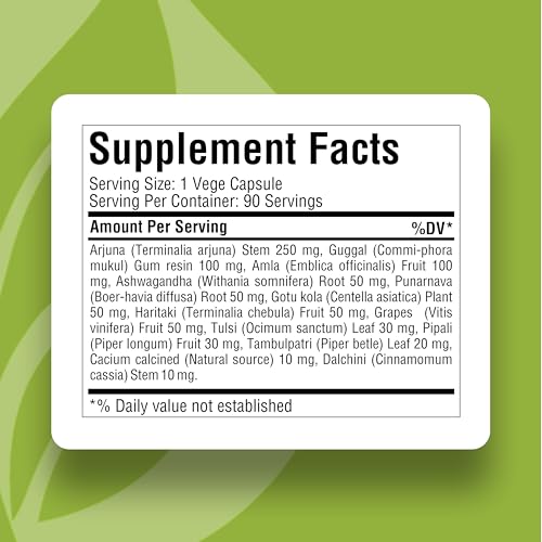 terminalia arjuna for heart support