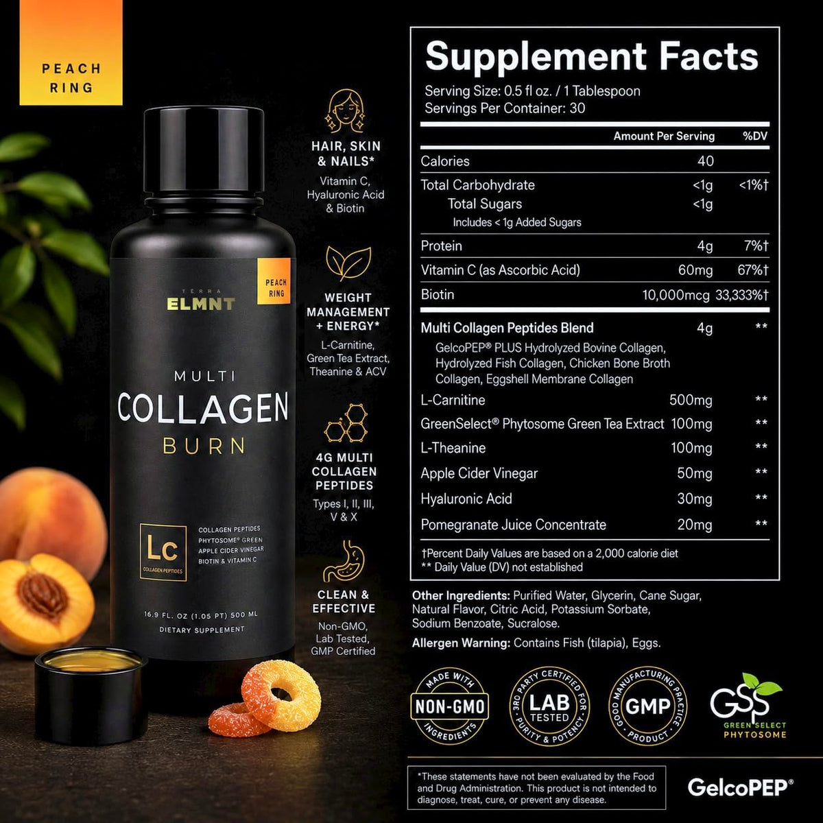 TERRA ELMNT collagen beauty booster