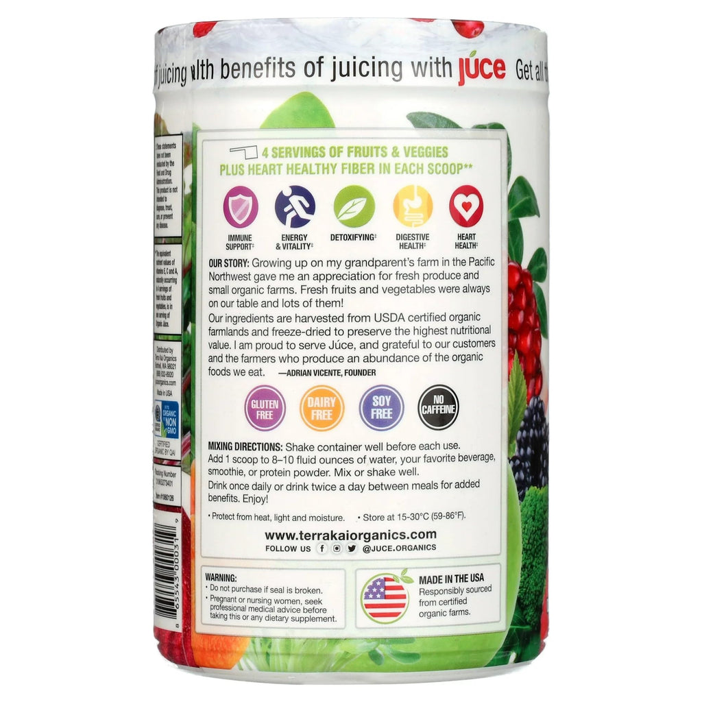 Terra Kai Juce natural energy support