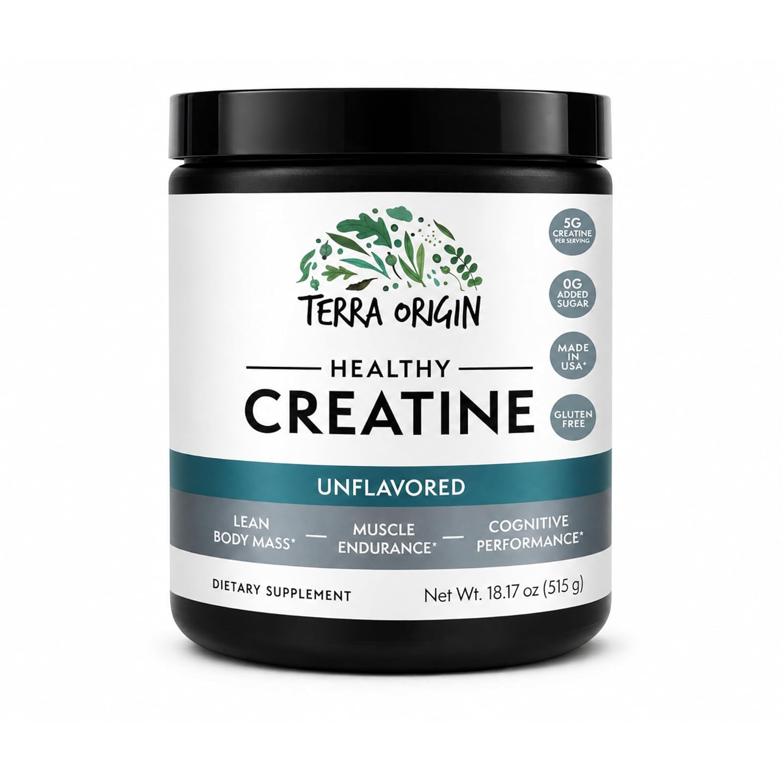 TERRA ORIGIN creatine monohydrate powder