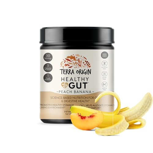 TERRA ORIGIN digestive enzymes peach banana