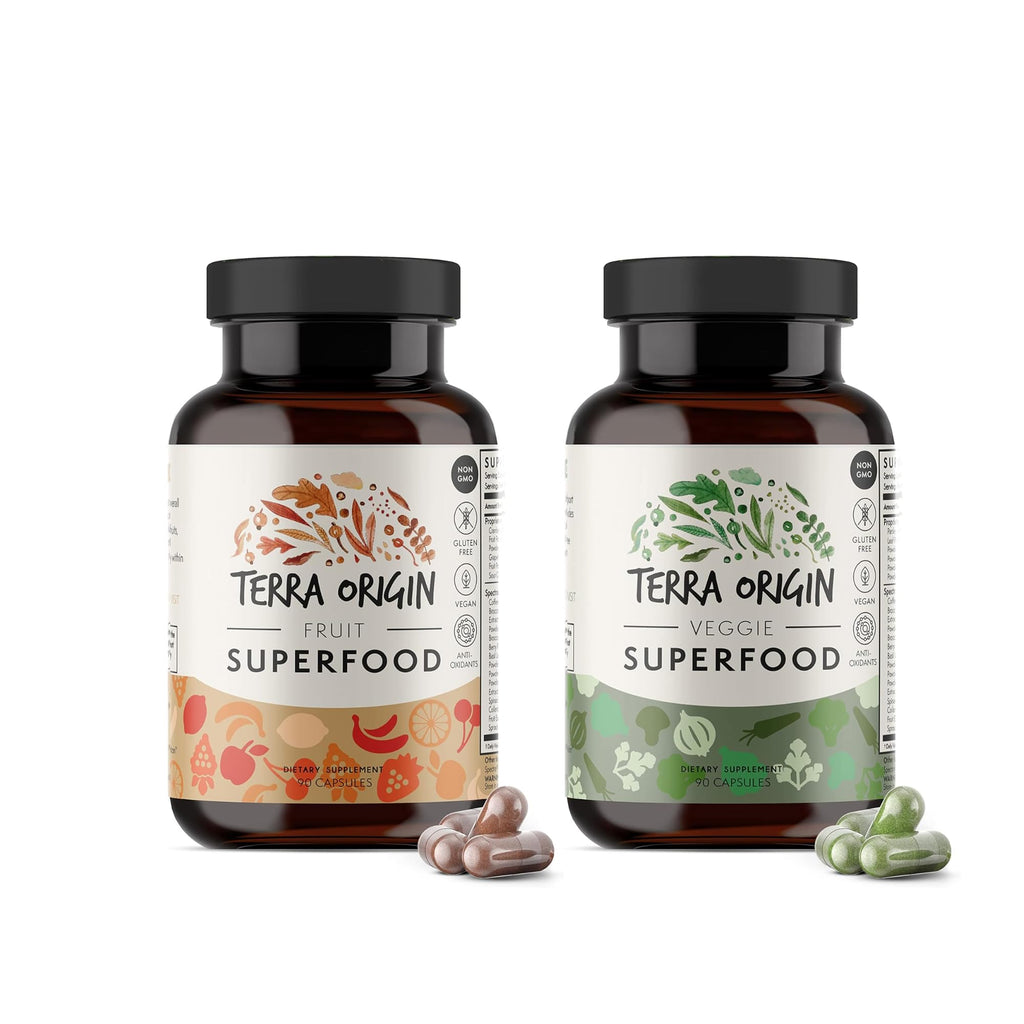 TERRA ORIGIN fruit supplement capsules