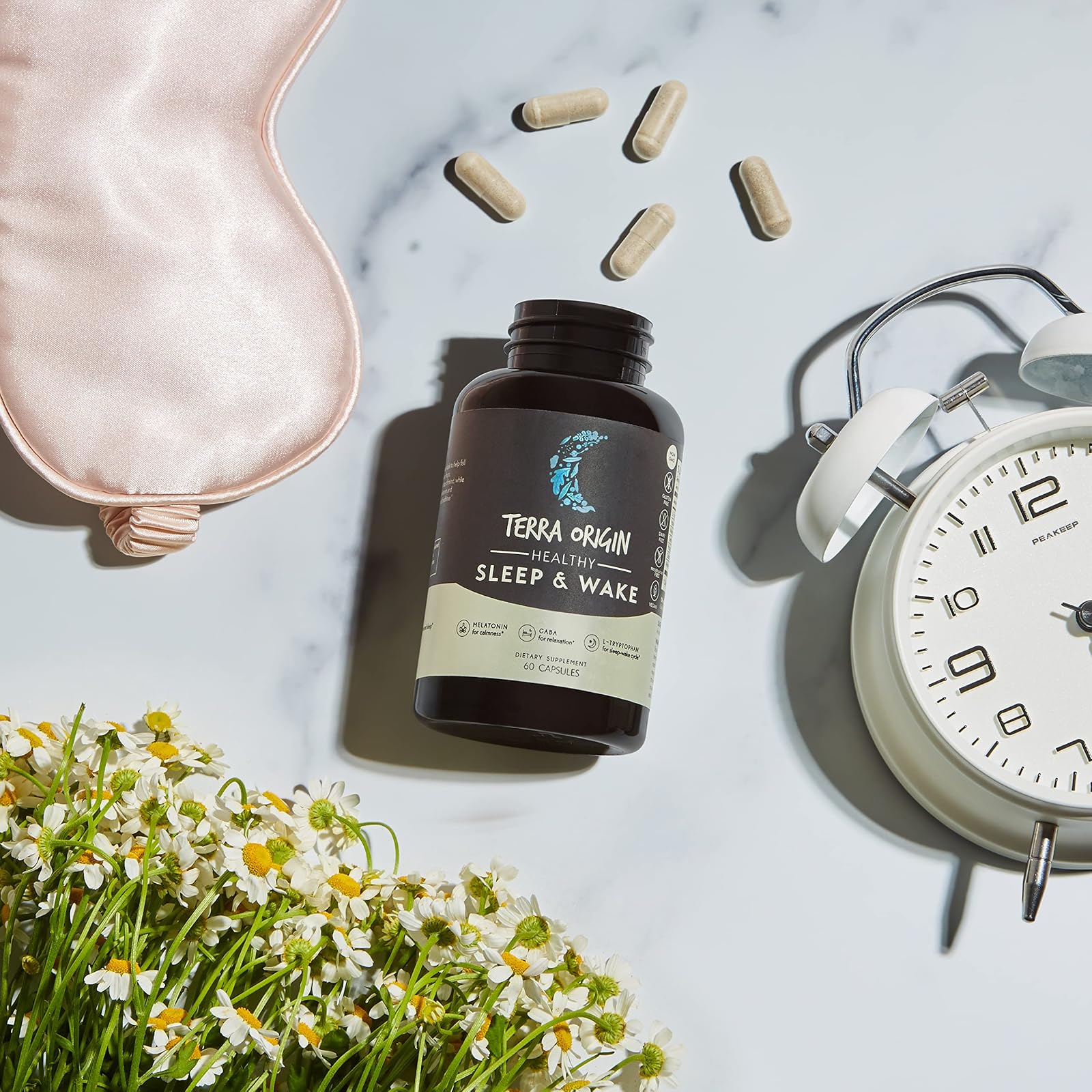 TERRA ORIGIN melatonin for restful nights