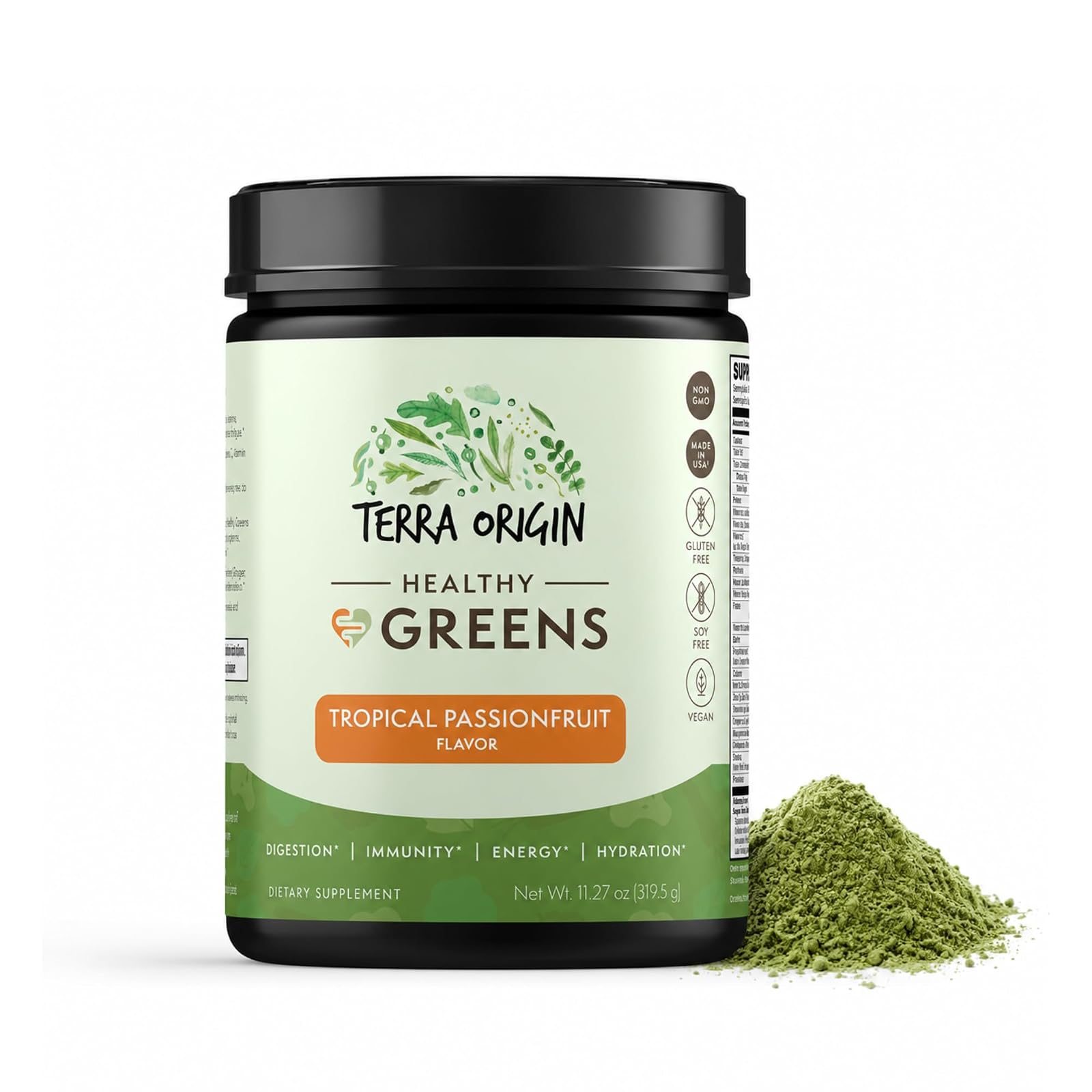 TERRA ORIGIN tropical passionfruit superfood
