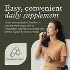 Terraflora synbiotic capsules for immunity